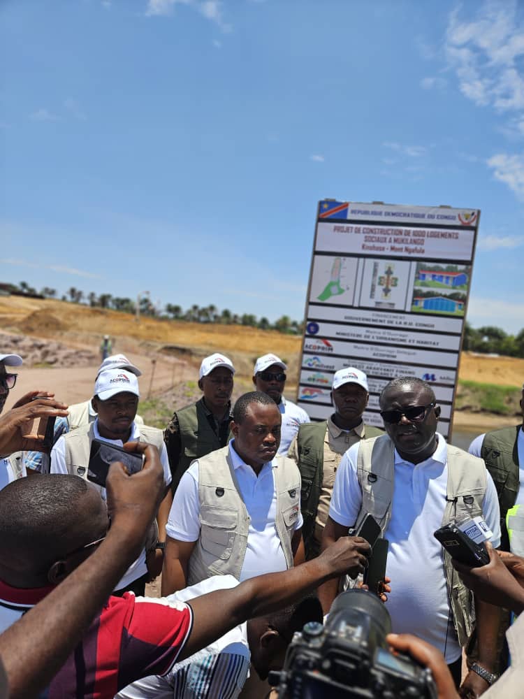 Construction de 1000 maisons à Mont Ngafula : le DG de l’ACOPRIM ...